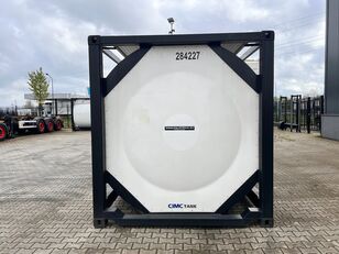 CIMC tankcontainers TOP: ONE WAY/LIKE NEW 20FT ISO tankcontainer, 25 ...