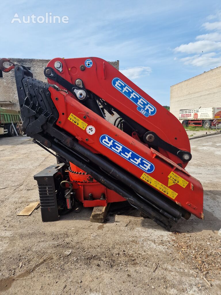 EFFER 585 loader crane for sale Lithuania Kaunas, YX34414