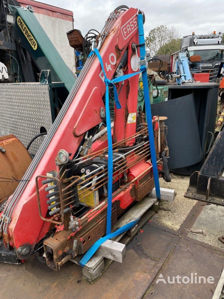 FASSI F40 A.23 loader crane for sale Netherlands Beetgumermolen, JN32200