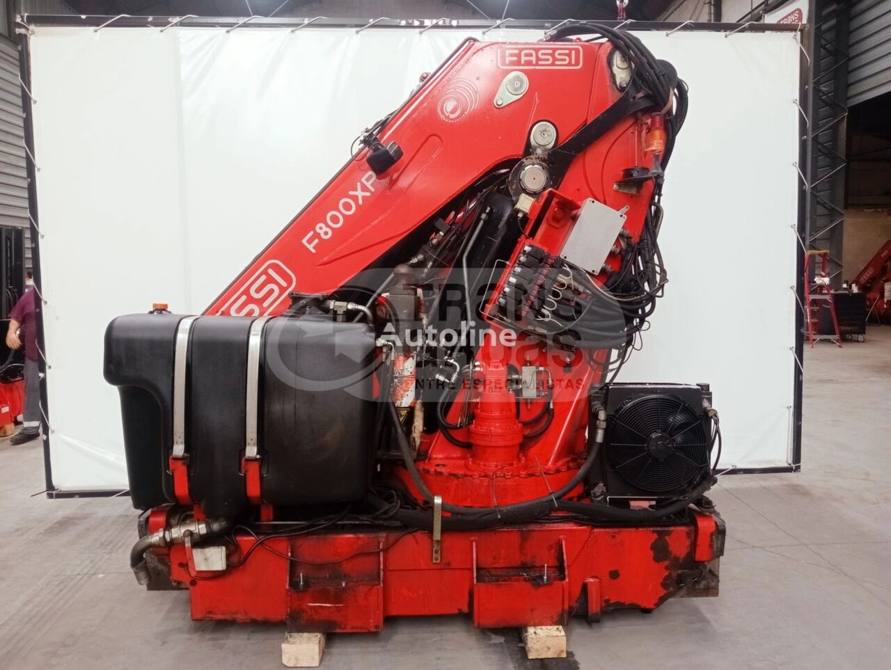 Fassi F800BXP.26 loader crane for sale Spain Lliça de Vall (Barcelona ...