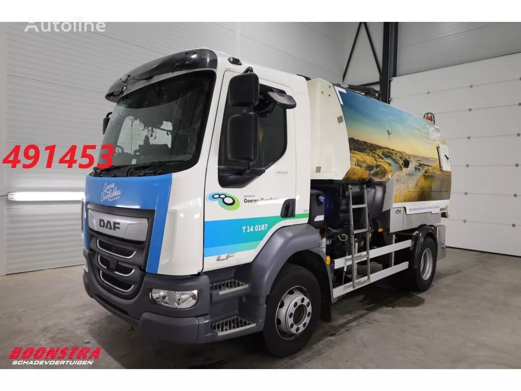 DAF LF 230 FA road sweeper for sale Netherlands Drachten, FX39351
