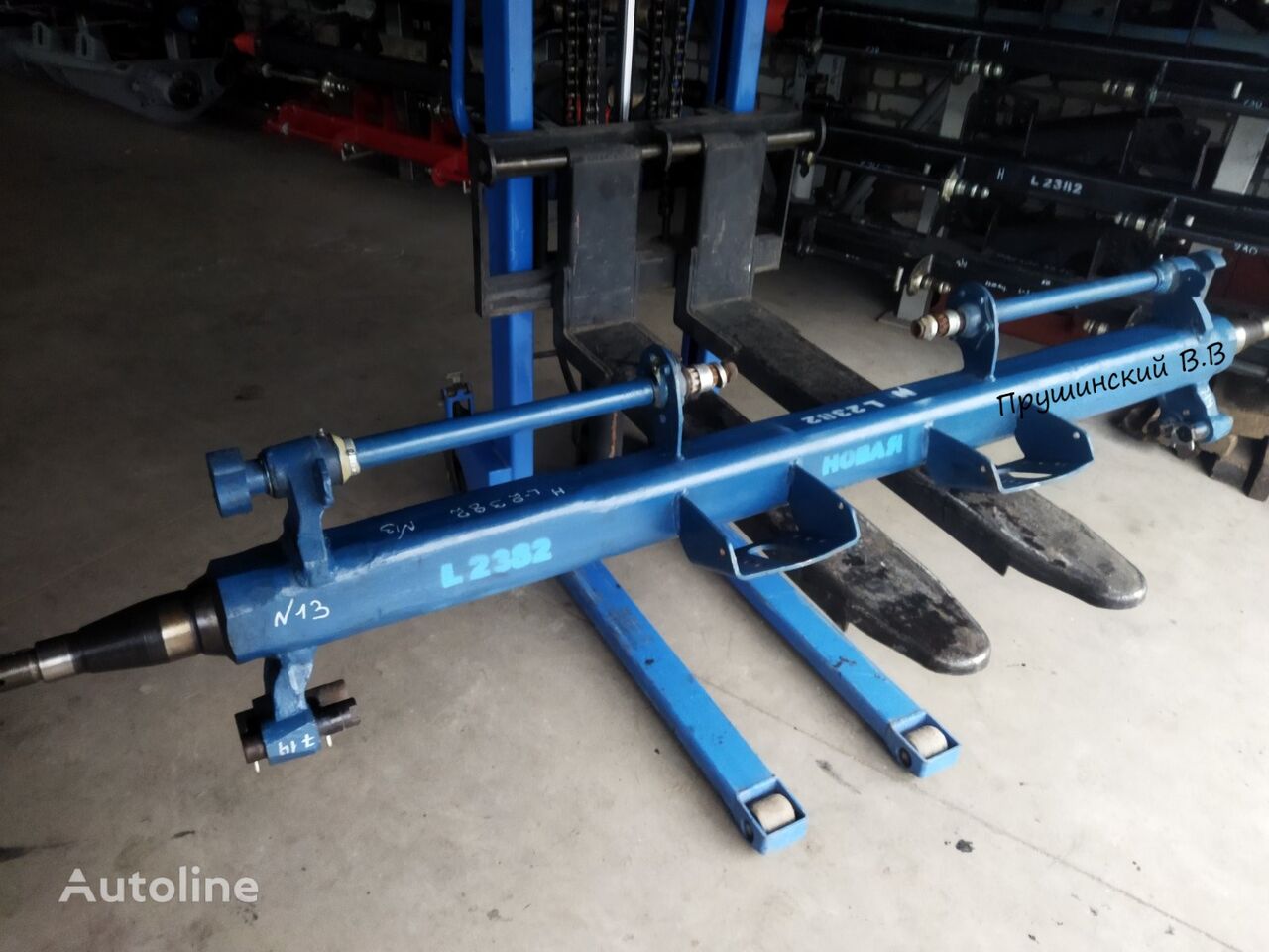 BPW ECO Plus axle for trailer for sale Ukraine Harkiv, DJ27610