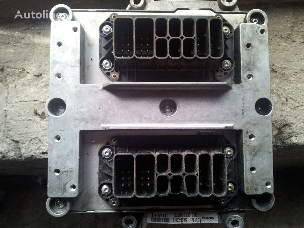 Scania R series ECU EMS, engine control unit, EURO3, EURO4, control uni ...