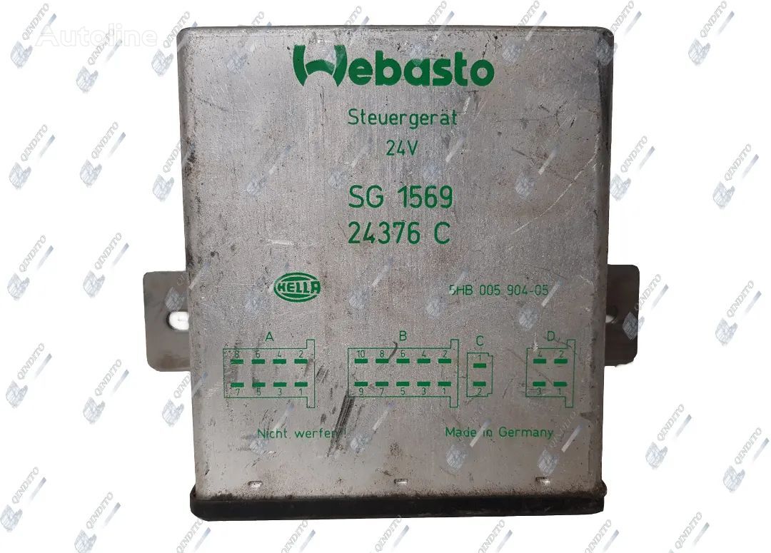 Webasto STEROWNIK MODUŁ OGRZEWANIA 5HB005904-05 SG1569 control unit for ...