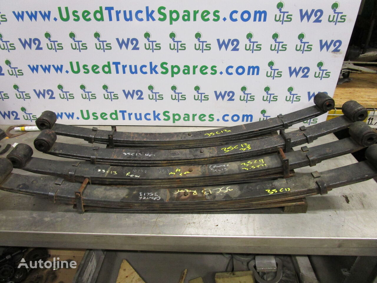 Mitsubishi REAR SPRING (PAIR) leaf spring for Mitsubishi CANTER 35C ...