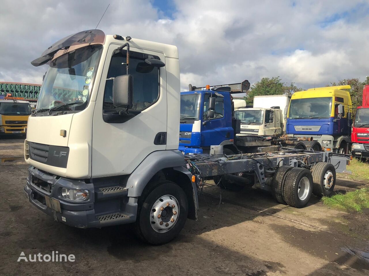 DAF LF 55 280 chassis truck for parts United Kingdom Sunderland, GE28571