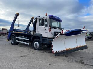 MAN skip loader truck, used MAN skip loader truck for sale