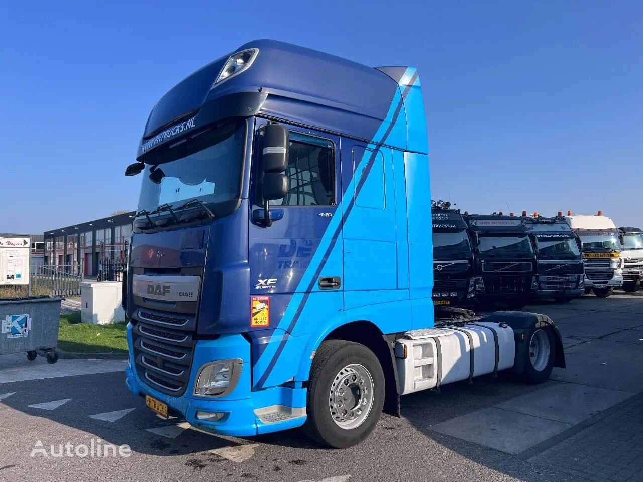 DAF XF 440 SSC 4X2 EURO 6 truck tractor for sale Netherlands Meerkerk ...