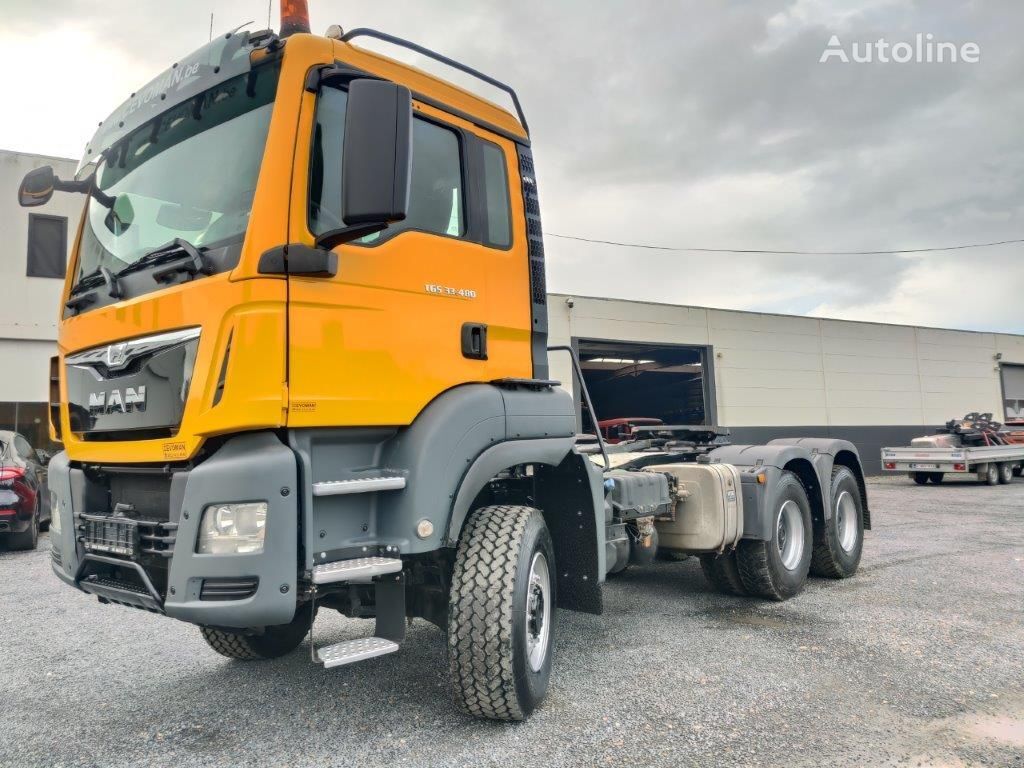 MAN TGS 33.480 truck tractor for sale Belgium Herentals, YB37145