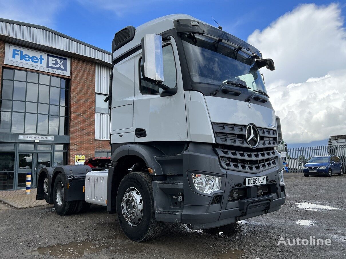 MERCEDES-BENZ AROCS 2545 truck tractor for sale United Kingdom Cliffe ...