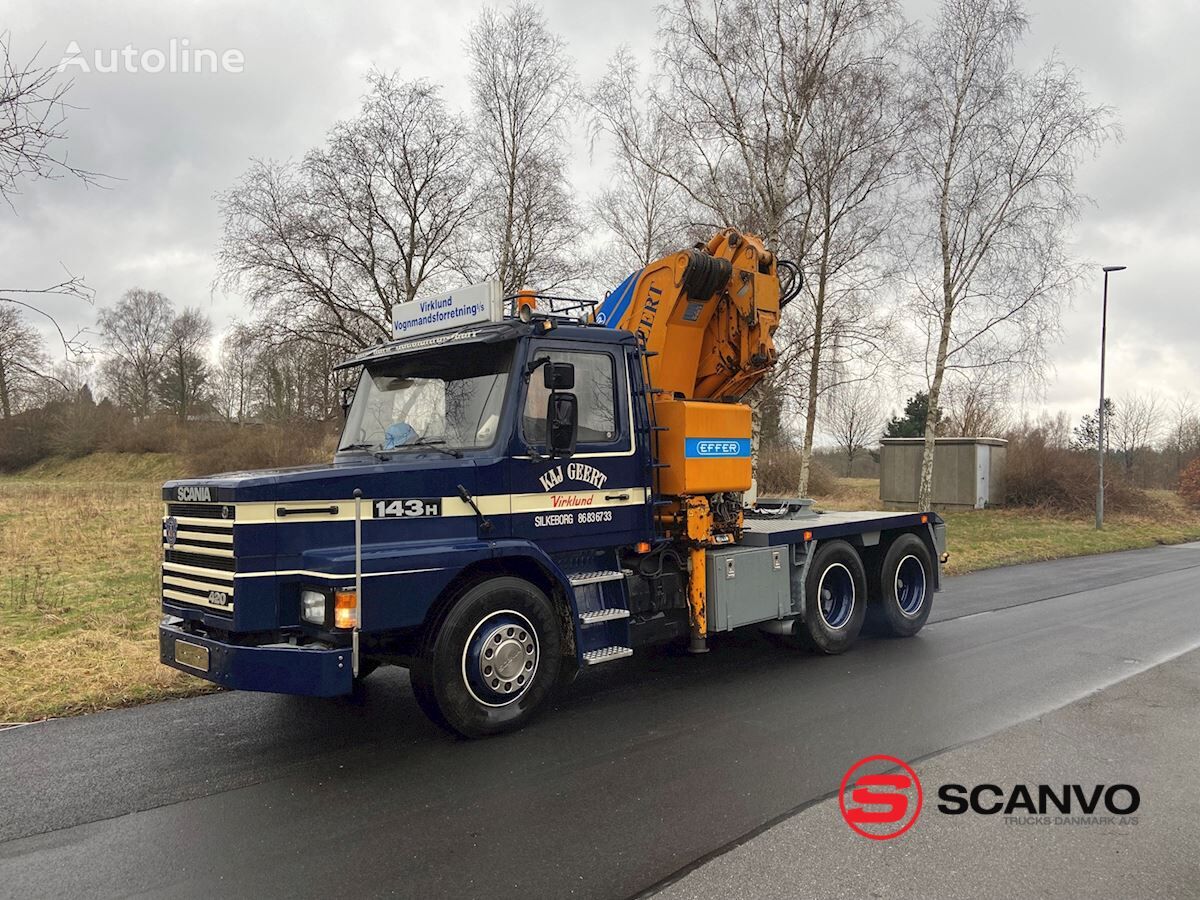 Scania T143 HL 6x4 L 38Z truck tractor for sale Denmark Silkeborg, FN38682